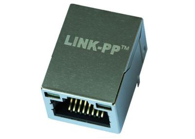 China 100 BASE-T ARJ11D-MDSD-A-B-GLT2 Magnetic RJ45 Modular Jacks 1 X 1 Port With LED for sale