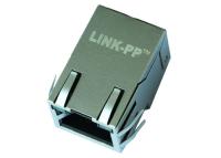 China ARJ11D-MASG-A-A-GMU2 100M 1 Port Magnetic RJ45 Jack With LED , RJ45 xDSL Modem for sale