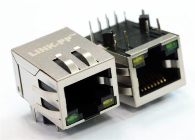 China ARJ11E-MCSC-A-B-EL2 RJ45 Modular Connector , Single Port Gigabit IEEE RJ45 Jack for sale