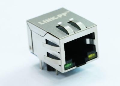 China LMJTAB881443M-L / LMJTAB881543M-L Magnetic RJ45 Modular Jack , RJ45 With LEDs for sale