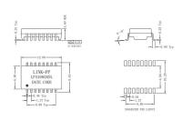 China HA-212 Insulation LAN Transformer For Ethernet Interface LP41660ANL With POE+ for sale