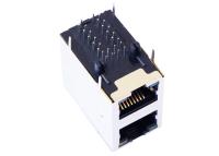 China RM3-116A9V1F 2x1 Multi-port RJ45 Jack LPJG17512BHNL 10/100Base-T Shield W / LED for sale