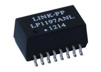 China 7490100143 Dual Port Ethernet Magnetic Transformers LP1197ANL 10/100Base-T SMD for sale
