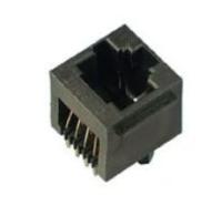 China 1 Port 69254-001LF Vertical Modular Jack Unshielded Through Mount for sale
