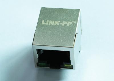 China MIC24213-5204T-LF3 Single Port Rj45 Connector LPJ0011HENL With 10/100M Magnetics for sale