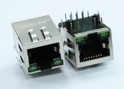 China MIC24012-5117T-LF3 Ethernet RJ45 Modular Jack LPJ4012GFNL 10/100M Connector for sale