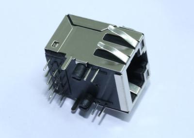 China MIC38212-5356W-LF3 Magnetic RJ45 Connector LPJG16398ADNL Shielded Right Angle for sale