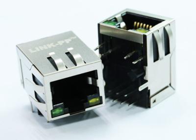 China LMJTAB881143M-L RJ45 Modular Jack 10/100 Base-T Magnetic Connector LPJ4025-7ABNL for sale