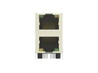 China RJ45 with Integrated Magnetics Connector 2301997-7 Cat 5e Performance for sale