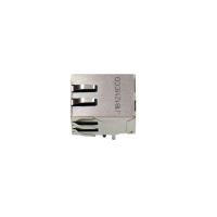 China J1B1211CCD RJ45 Connector Module with 10/100 BASE-TX Magnetics and LEDs for sale