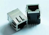 China ARJ11B-MASBD-LU2 RJ45 Single Port 1 x 10/100 Mbit Ethernet PCB Mounting Rj45 for sale