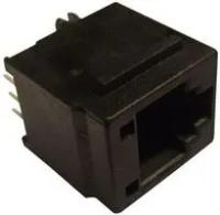 China 95522-2667 Unshielded Vertical 6P6C Jack Through Hole Mounting for sale