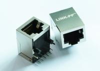 China ARJ11B-MDSBQ-MU2 Single Port RJ45 Connector With 10/100 Magnetic Inside for sale