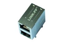China RM3-ZZ-0078 RJ45 10/100/1000Base-TX 2x1 Jack with Magnetic LPJG17549B47NL for sale