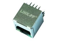 China ARJ11G-MASA-A-B-FLT2 Vertical RJ45 Jack 8P8C Shield Top Entry Without Magnetic for sale
