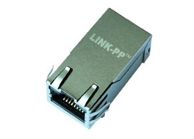 China ARJP11C-MASB-AB-A-FM2 32.6mm Length 10/100 BASE-T RJ45 Modular Jack With PoE for sale