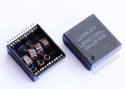 China TG1G-S031NYRL 24-Pin SMD Gigabit LAN Isolation Module 350μH 1CT:1CT for sale