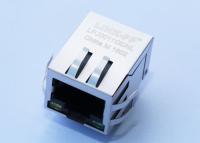 China 74990111211 Tab Down Network RJ45 Single Port 8p8c Connectors LPJ0011GDNL for sale