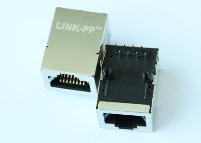 China KRU1S041X LF RJ45 With Integrated Magnetics 10/100Base-TX PCB Jack LPJ16113DNL for sale