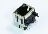 China 6116173-5 Rj45 Connectors With LED 8P8C Shielded Thru - Hole LPJE101AWNL for sale