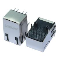 China ARJ11D-MASG-B-A-EMU2 10/100 Magnetic Rj45 Ethernet Jack Tab up with Shielded for sale