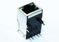 China ARJ11D-MDSG-B-A-EMU2 Magnetic RJ45 10/100 Base-T Jack with Magnetic Module for sale