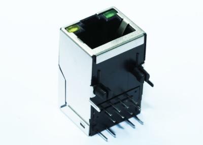 China ARJ11D-MDSG-B-A-EMU2 Magnetic RJ45 10/100 Base-T Jack with Magnetic Module for sale