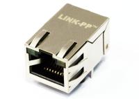 China SI-51011-F Ethernet RJ45 Single Port 1000 BASE -T 8p8c Jack LPJG17432AONL for sale