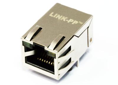 China SI-51011-F Ethernet RJ45 Single Port 1000 BASE -T 8p8c Jack LPJG17432AONL for sale