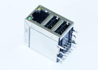 China 1840026-2 Ethernet RJ45 Dual USB Connector Pin to Pin 10/100/1000M LPJU4111AONL for sale