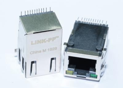 China S16100025 Magnetic Surface Rj45 Connector 10/100Base -T Shielded LPJ19665ACNL for sale