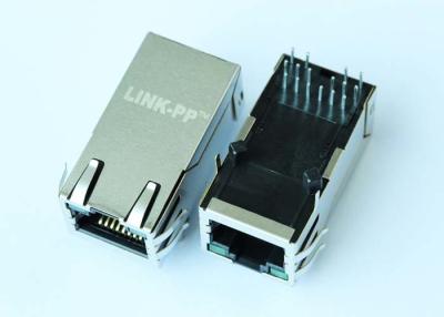 China 857931001 RJ45 Built  -in Magnetics 1x 1000 Full Duplex LED Indicator LPJK0038AWNL for sale