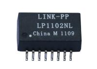 China LP1102NL Ethernet Isolation Transformer Cross 10/100Base-T SMT Magnetic H1102NLT for sale