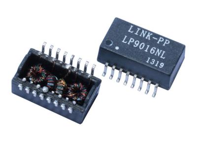 China TS8121CX HF 16Pins 10/100Base-T Single Port Transformer Module LP9016NL for sale