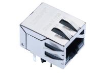 China ARJ11E-MBSD-A-B-EM2 Connector Rj45 Equivalent 10/100Base-T 8P8C PCB Jack for sale