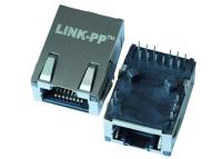 China XRJH-01H-Y-HS1-C21 10/100/1000Base -T Low - Profile RJ45 Jack LPJK7431A98NL for sale