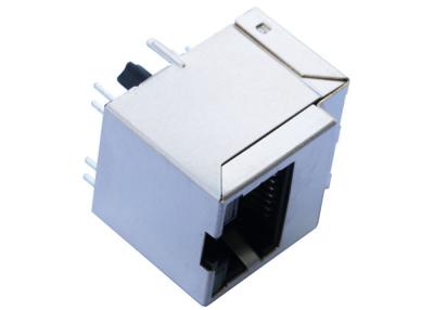 China HFJV1-1G16-L11RL Vertical RJ45 Jack Top Entry MSP430F5239IRGCT Microcontroller for sale