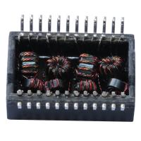 China 24 Pins Lan Isolation Transformer 100 / 1000 BASE - TX 24SH10410 HF for sale