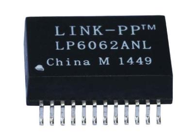 China APL-060B Single Port  Discrete Transformer Gigabit For PoE Application LP6062ANL for sale