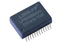 China VP6014RM Gigabit Ethernet Transformer POE+ 10/100/1000Base-T 24 Pins LP82469ANL for sale