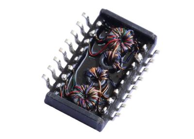 China EH16A012S SMT Ethernet Single Port Transformer 16 Pins 10/100 Base - T LP41627NL for sale