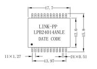 China TME24H801-R Ethernet 10/100 BASE-T Magnetics Transformer LPB24014ANLE for sale
