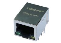 China RB1-216BTK1G Tab Down 10/100base-t Female 1X1 RJ45 Connector LPJ4014HENL for sale