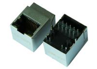 China TLJ-009TA1 Vertical RJ-45 Connector with 10/100 Base-T Magnetics LPJD5011BDNL for sale