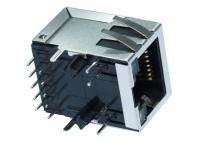 China HR941105CE RJ45 Modular Jack Integrated 10 /100Base-T LPJ4011GENL for sale