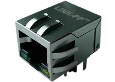 China HR941105CE RJ45 Modular Jack Integrated 10 /100Base-T LPJ4011GENL for sale