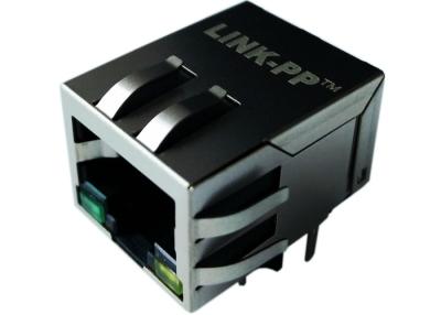 China LPJ0017GENL Cross HR921157C Integrated RJ45 Connector With LED for sale