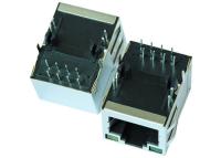China JXD1-0002NL IEEE802.3 Tab Up RJ45 Magnetics Connector for EMbedded PC for sale