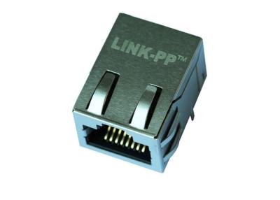 China RJTC-202TD1 10/100Base-T Shielded 1x1 Port 8P8C RJ45 Female Connector LPJ16013CNL for sale