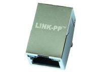 China CP-5Q011M-004 PoE+ RJ45 Female Connector with 5G Base-T LPJK9491BHNL for sale